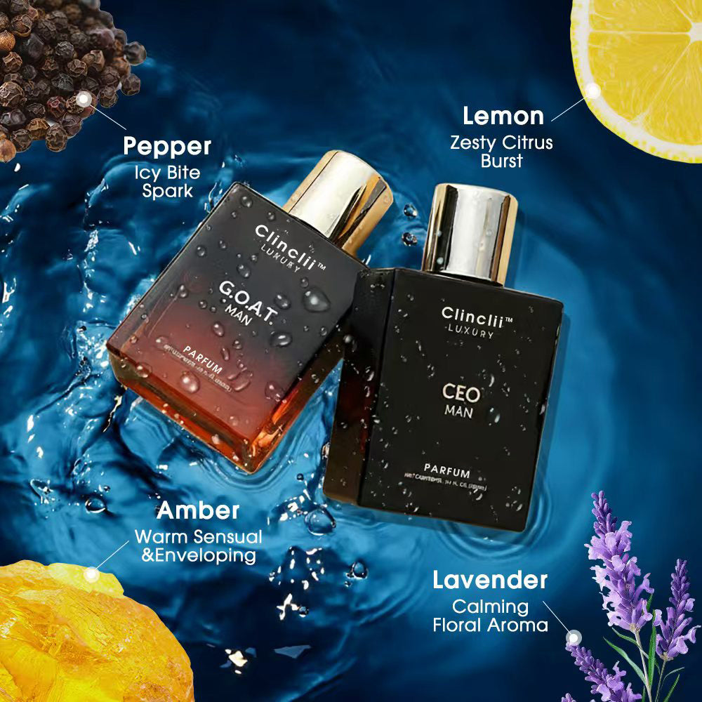 Clinclii™ CEO MAN Perfume & G.O.A.T MAN Aroma